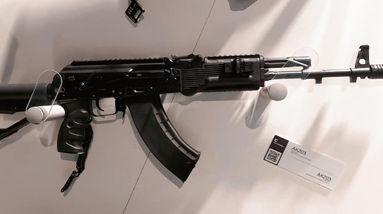 Production of AK-203 assault rifles in India - Sanskriti IAS