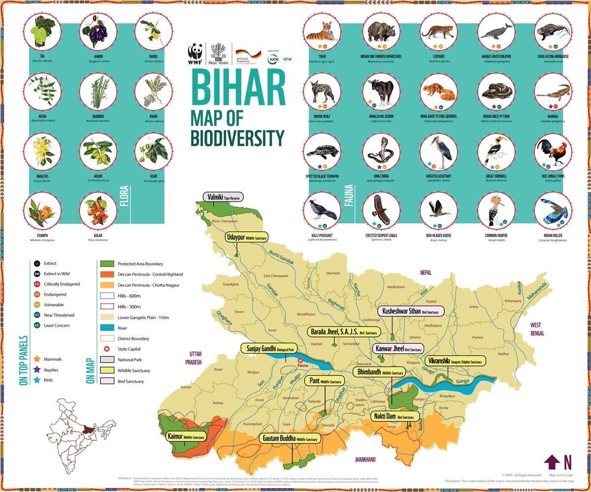 Kaimur Sanctuary becomes the second tiger reserve of Bihar - Sanskriti IAS