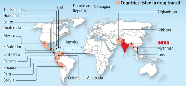 The number of drug users is on the rise - Sanskriti IAS