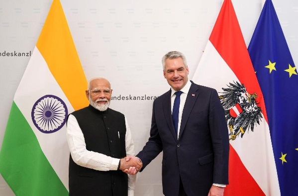 Narendra Modi - first Indian Prime Minister to visit Austria in 41 ...