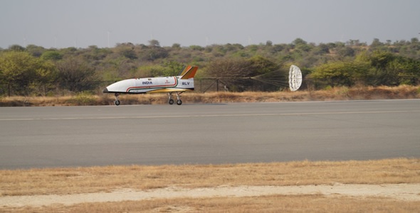 ISRO successfully tests Reusable Launch Vehicle Autonomous Landing ...