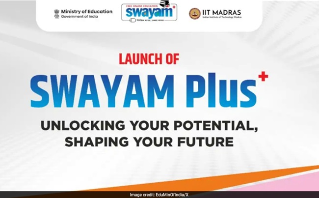 SWAYAM Plus platform - Sanskriti IAS
