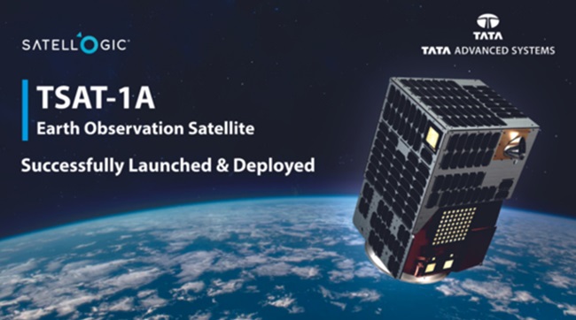India's first private sub-metre resolution surveillance satellite TSAT ...