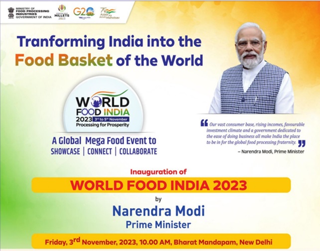 World Food India 2023 - Sanskriti IAS