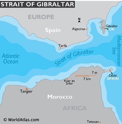 New subduction zone discovered beneath the Strait of Gibraltar - Sanskriti IAS