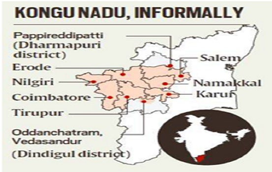 Kongu Nadu and the politics of Partition-Sanskriti IAS - Sanskriti IAS