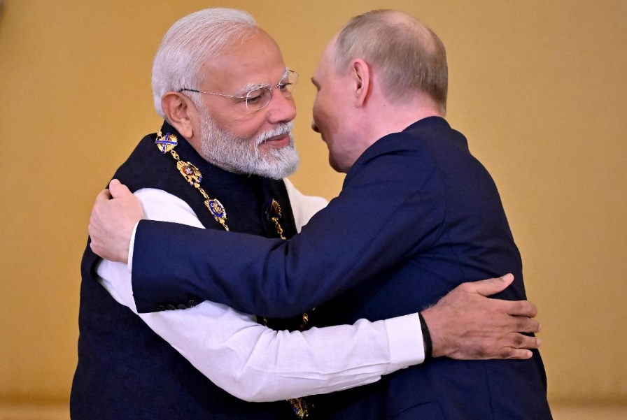 Prime Minister Narendra Modi awarded Russia's highest national award ...