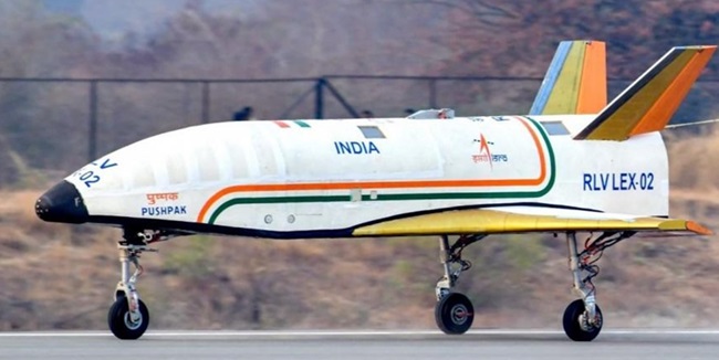 Reusable Launch Vehicle (RLV) Pushpak - Sanskriti IAS