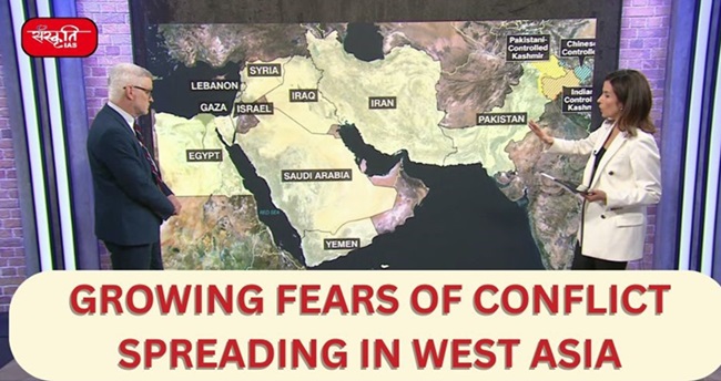 conflict expansion in west asia - Sanskriti IAS
